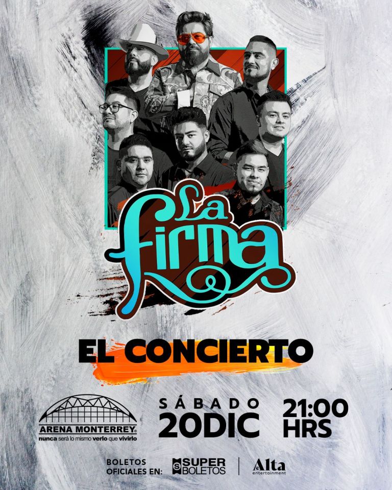La Firma regresa a la Arena Monterrey con un concierto inolvidable este ...