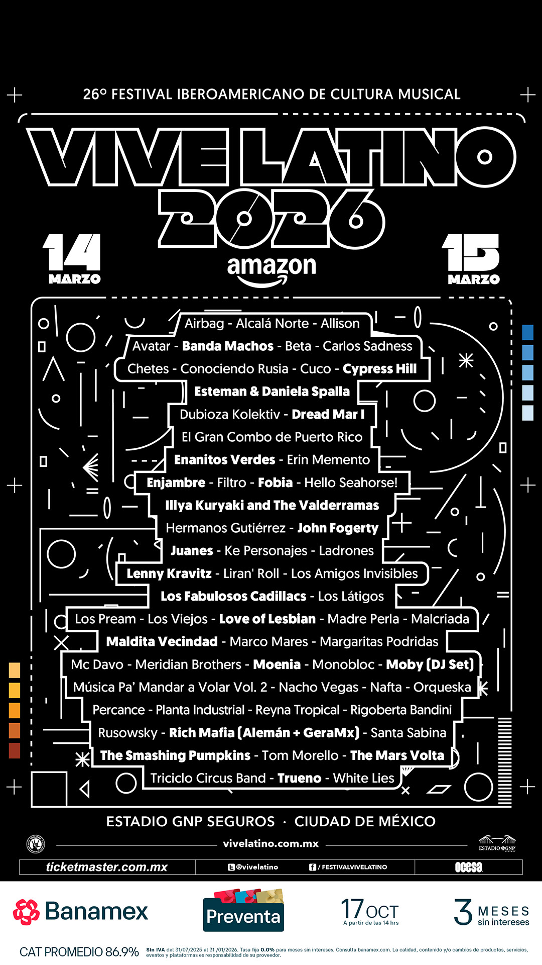 🎸 Vive Latino 2026: la música es el código de nuestra realidad ...